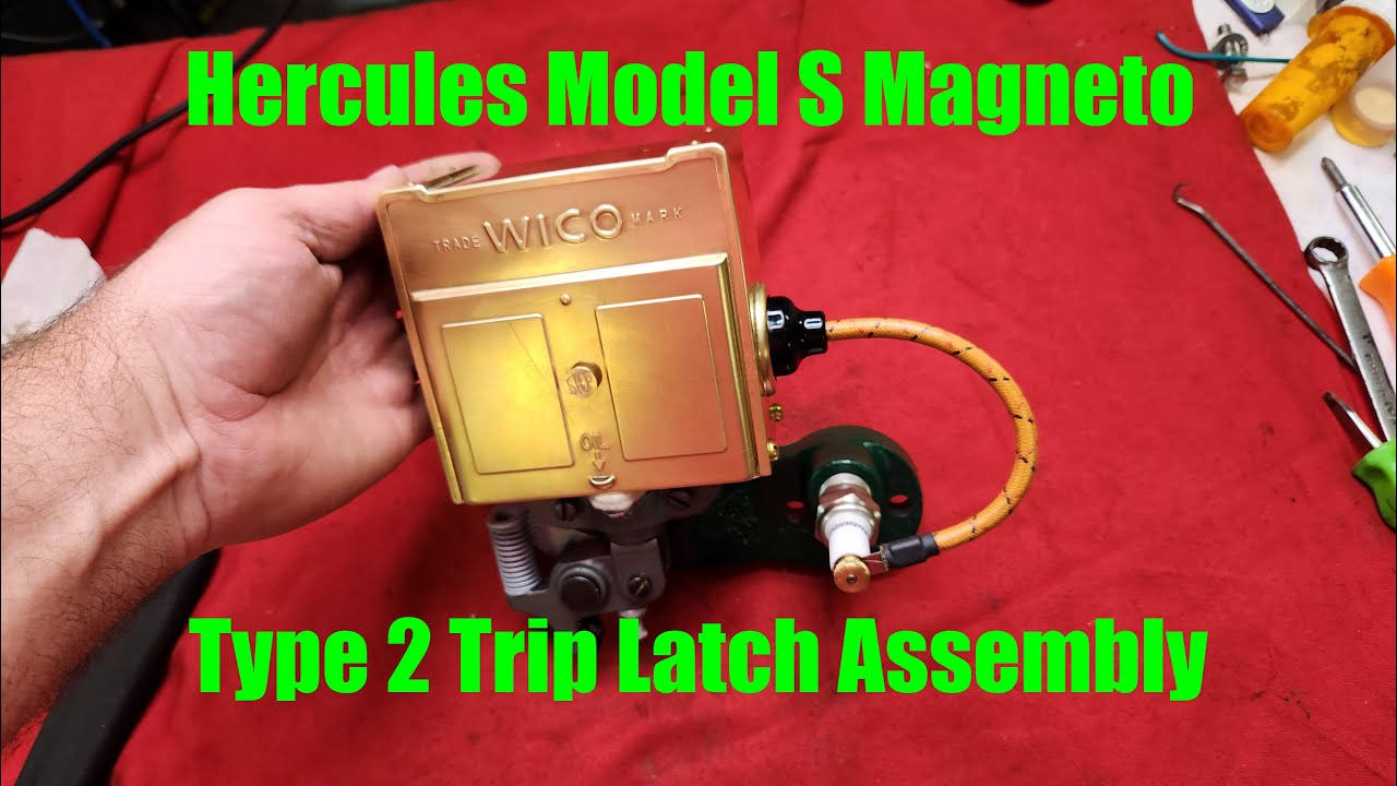 WICO EK Magneto / Hercules S Trip Latch Assembly - YouTube