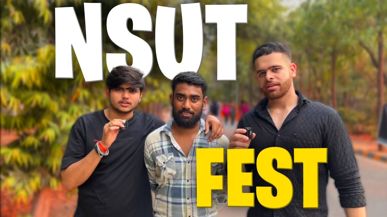 NSUT College Fest Food Review | Street Food, Snacks & More! #moksha # ...