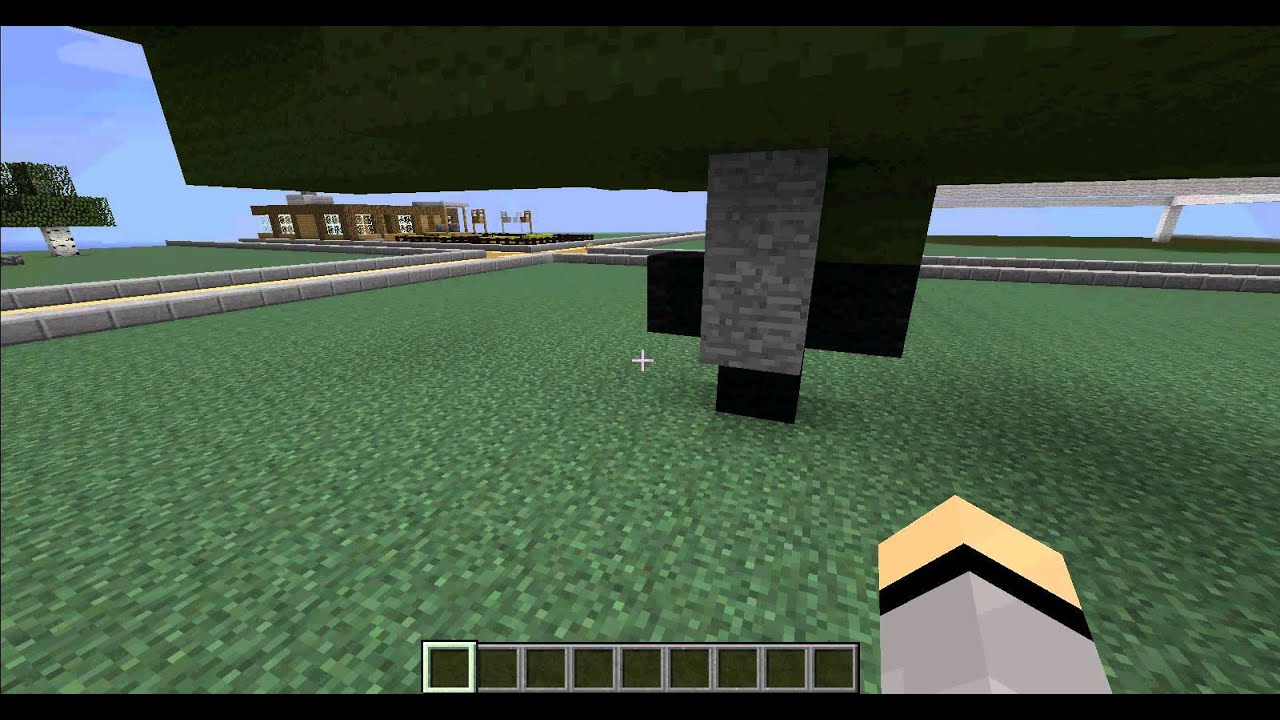 Minecraft ukázky staveb 1.díl Letadlo - YouTube