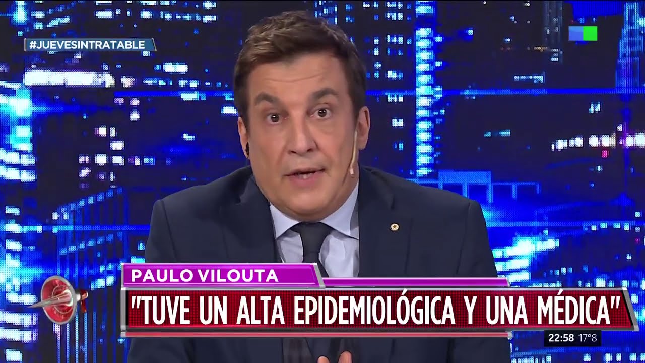 Paulo Vilouta, tras recuperarse de coronavirus: "Llega un momento que ...