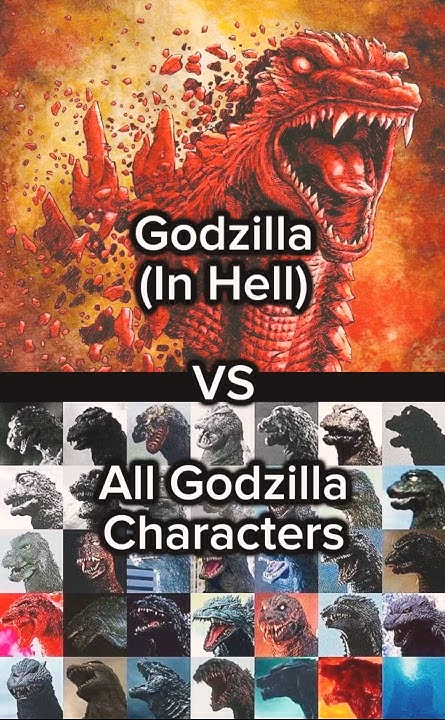 Godzilla In Hell Vs All Godzillas - YouTube