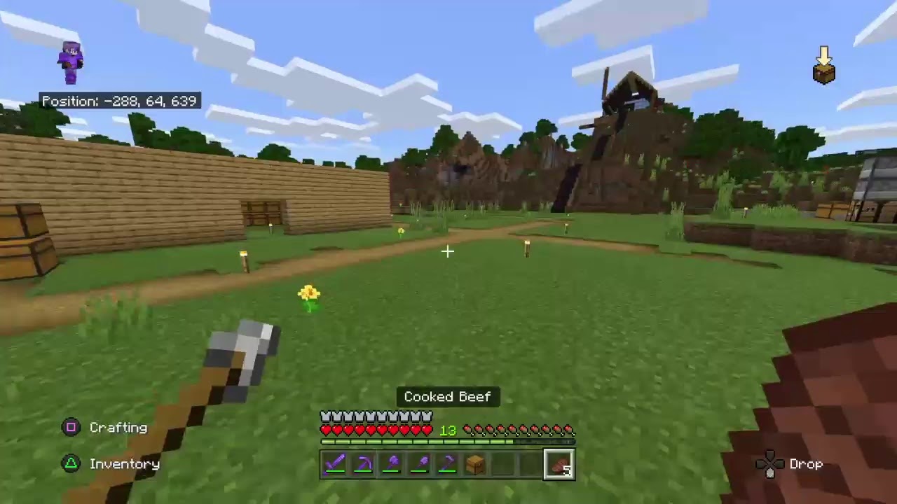 Minecraft #6 cleaning base n villagers - YouTube