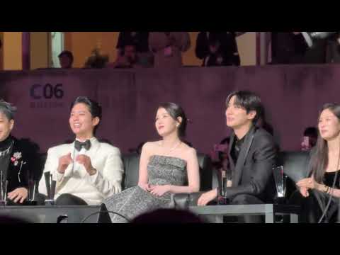 Iu Bogum Junyoung Reaction To ive AAA 2025 Performance  #iu #parkbogum #leejunyoung #aaa2025  #ive