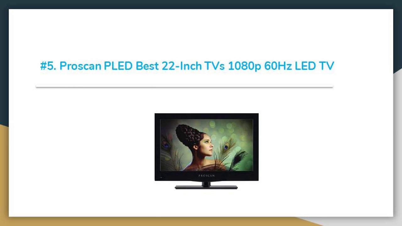 Top 10 Best 22 Inch TVs in 2019 Review - YouTube