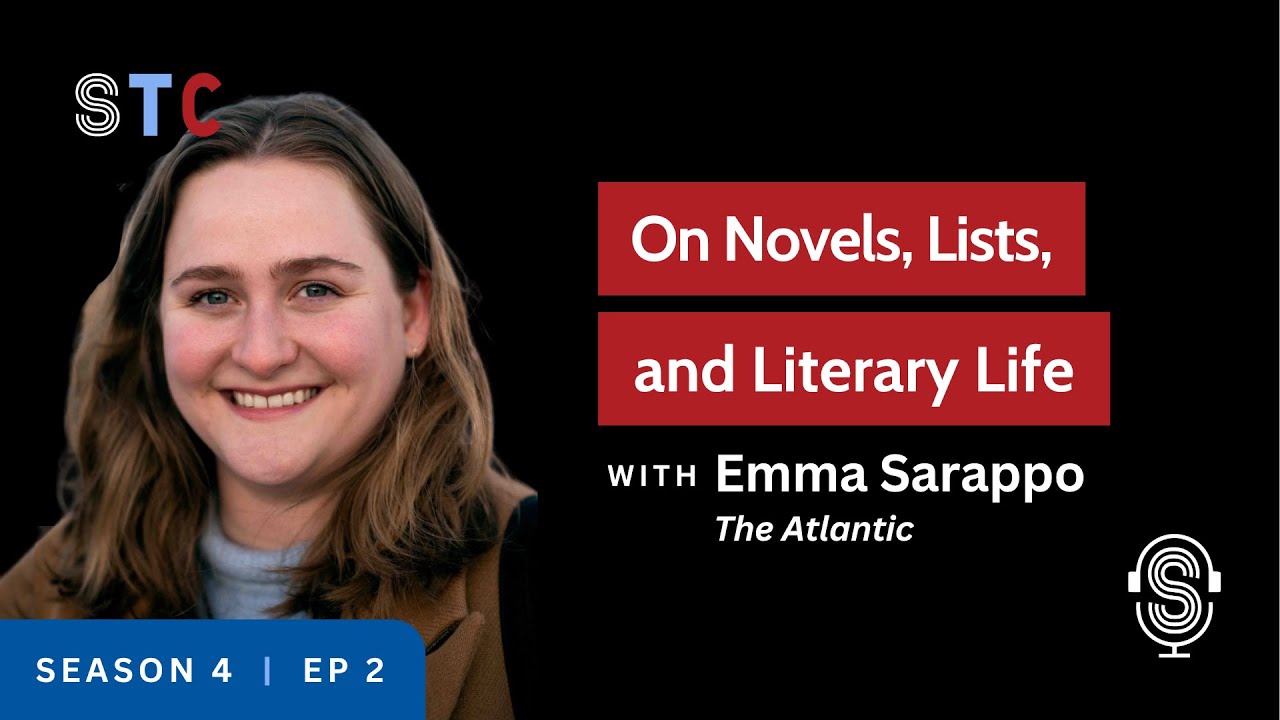 Emma Sarappo: On Novels, Lists, and Literary Life - YouTube