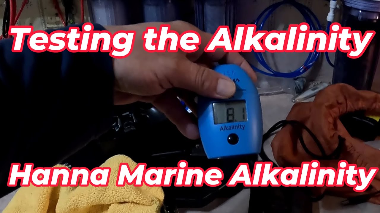 Testing the Alkalinity of My 90 Gallon Reef Aquarium | Hanna Marine ...