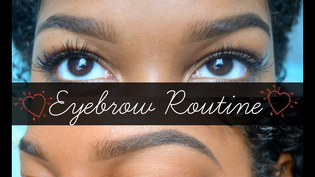 2016 EYEBROW ROUTINE! | Perfect Brows - YouTube
