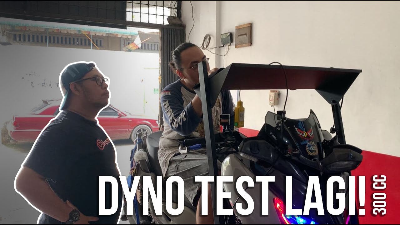 DYNOTEST BLOK TDR 300 CC YAMAHA XMAX - YouTube
