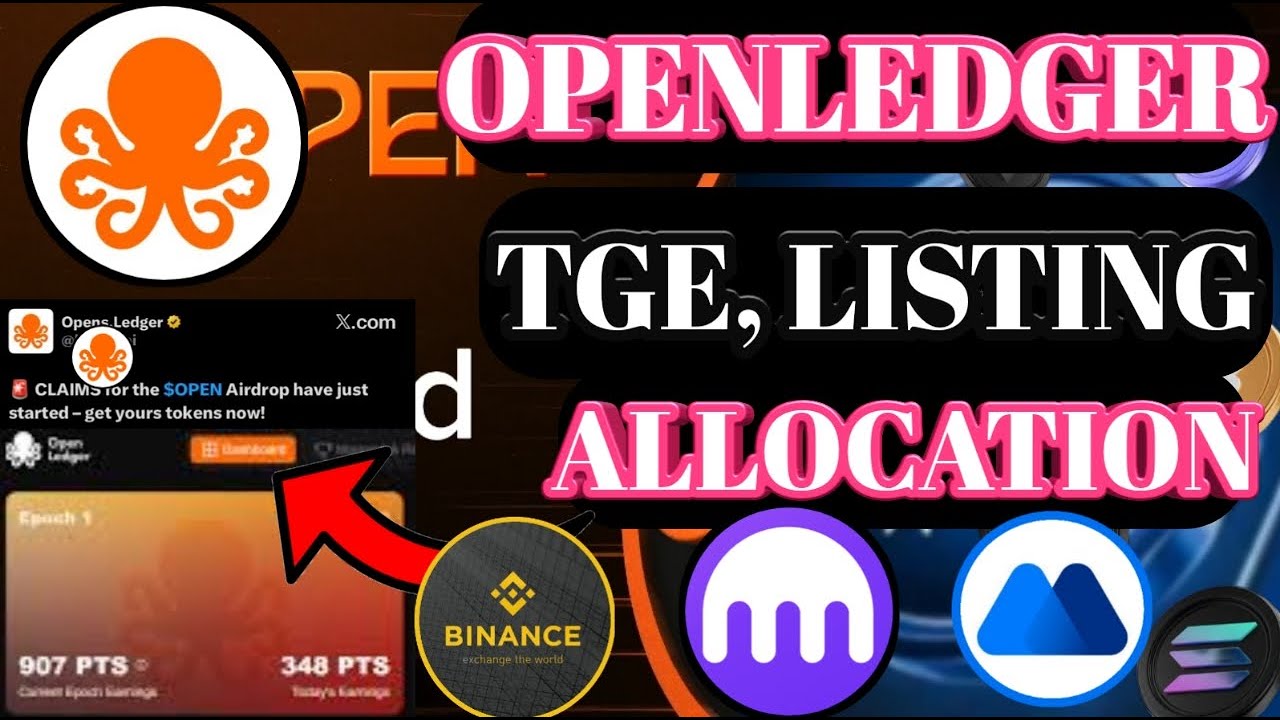 Openledger TGE Update।Openledger Update।Openledger Listing Latest ...