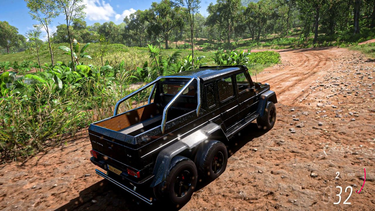 MERCEDES BENZ G63 6X6 | FORZA HORIZON 5 | LOGITECH G923 - YouTube