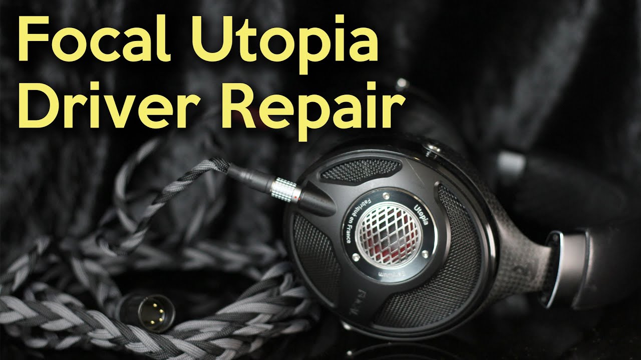 Focal Utopia Driver Repair - Let't take a look inside some really ...