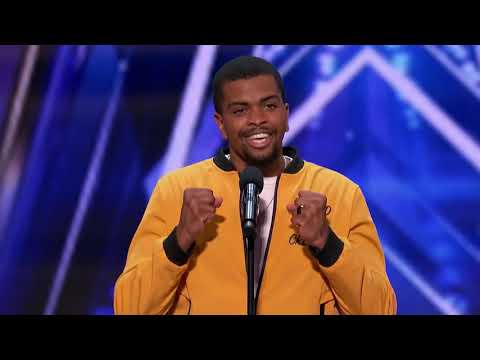 Golden Buzzer Brandon Leake Makes AGT History With Powerful Poetry ...