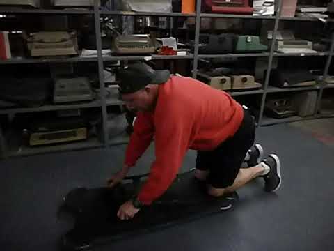 Randy Will demonstrates how to skeleton sled - YouTube