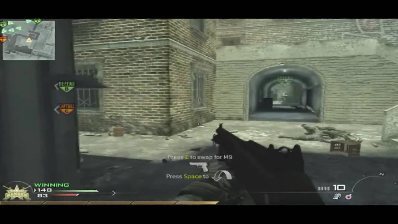 MW2 Gameplay - Skidrow- Domination M1014 Shotty (19-4) - YouTube