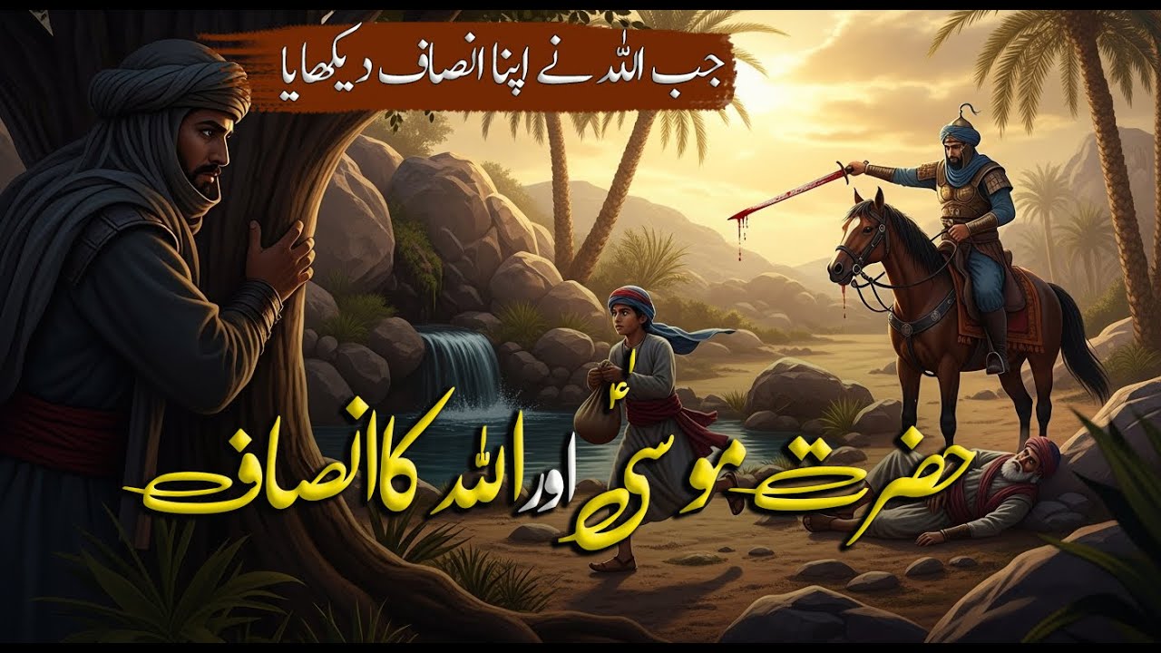 Hazrat Musa (A.S) Aur Allah Ka Insaaf | Jab Allah Ne Apna Insaaf ...
