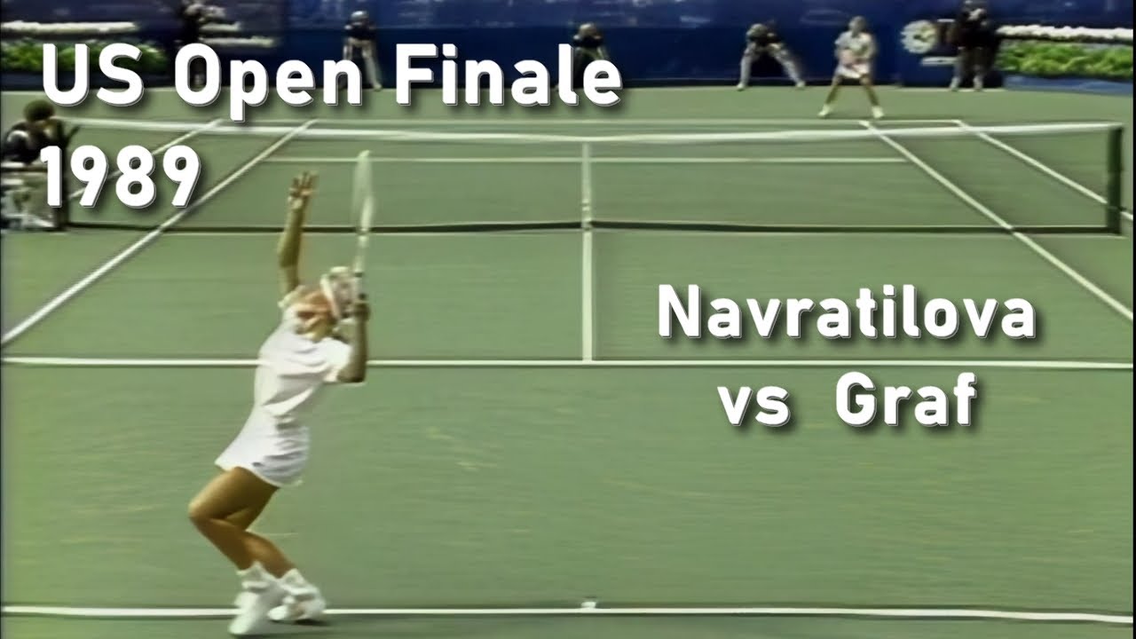 US Open Finale 1989 Steffi Graf - Martina Navratilova - YouTube