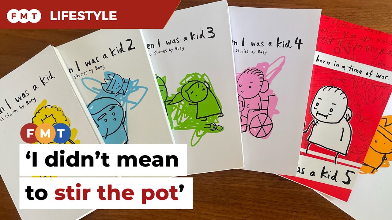 Cheeming Boey sets the record straight on banned graphic novel - YouTube