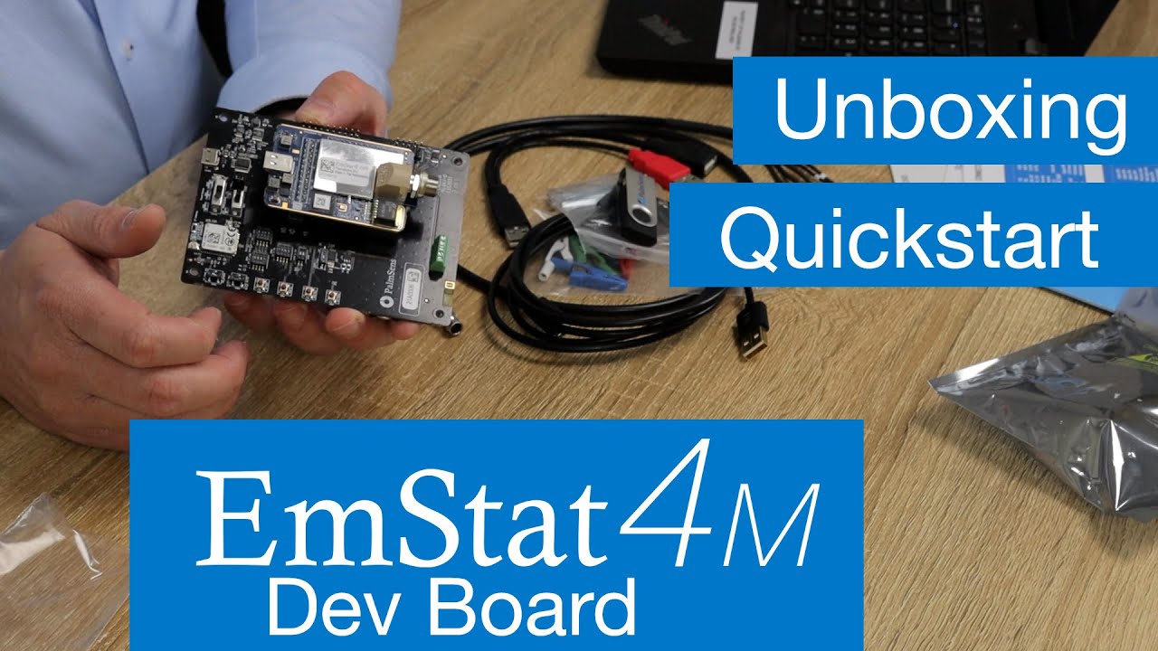 Unboxing the Emstat4M Development Kit - YouTube