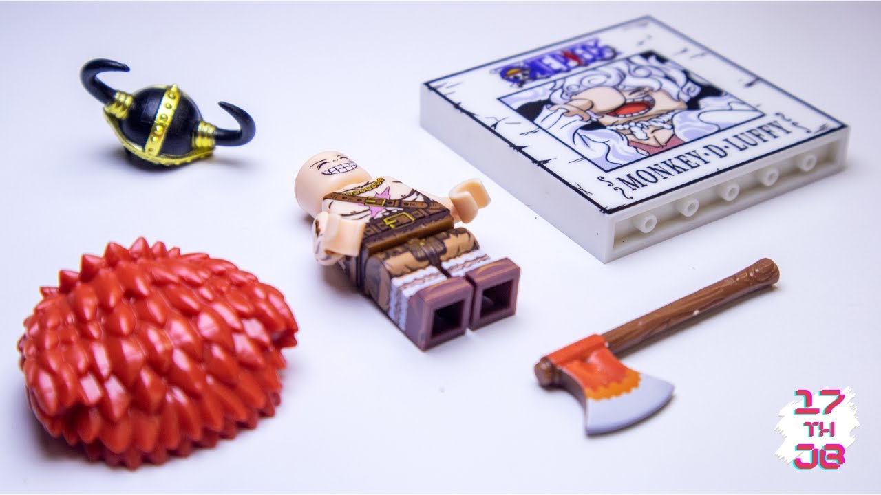 LEGO One Piece | Luffy Elbaf Arc | Unofficial Minifigures DY674 - YouTube