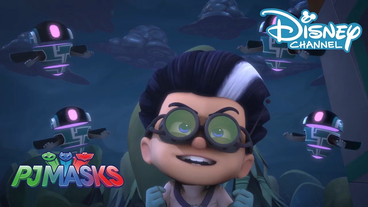 PJ Masks | Vliegende Robots 🌙 | Disney Channel NL - YouTube