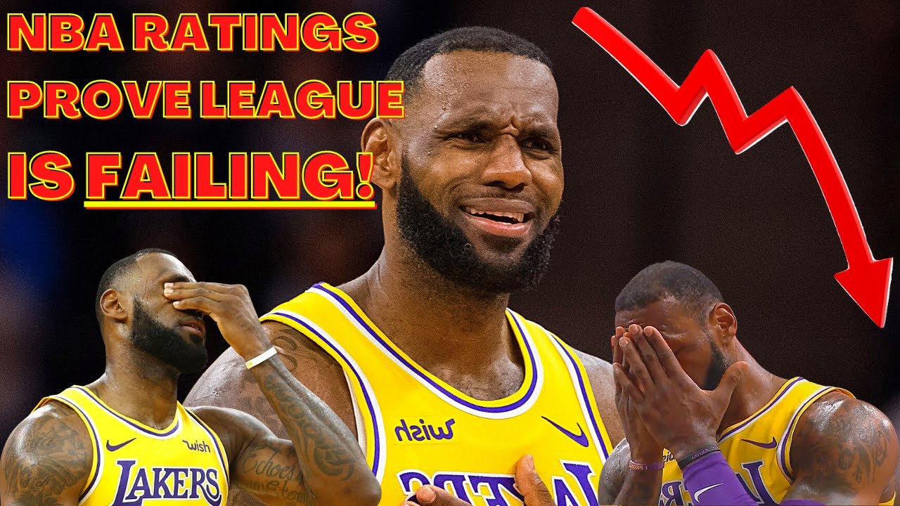 NBA TV RATINGS are at ALL TIME LOWS! LEBRON JAMES & LEAGUE are EPICLY ...
