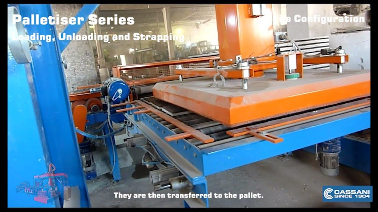 Series PP: Pallet Loading, Unloading and Strapping for Tiles - YouTube