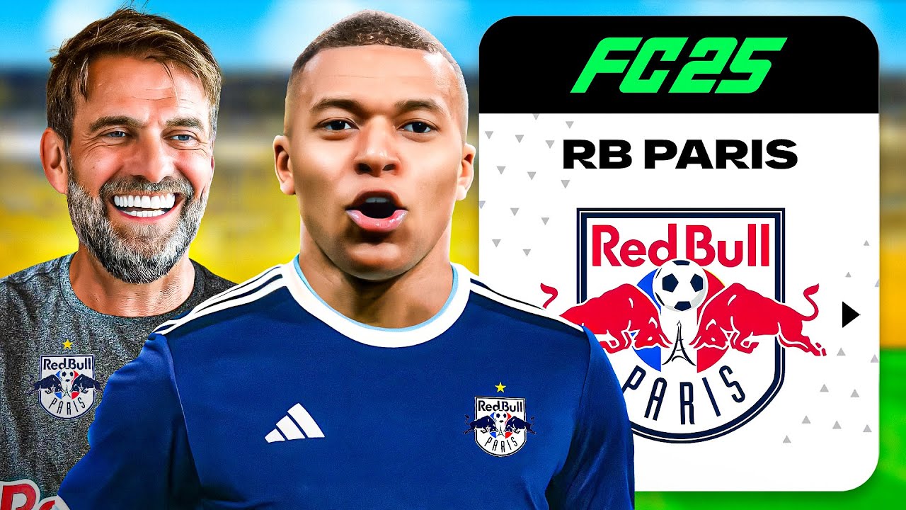 I Rebuild RED BULL PARIS To Take Down PSG! - YouTube