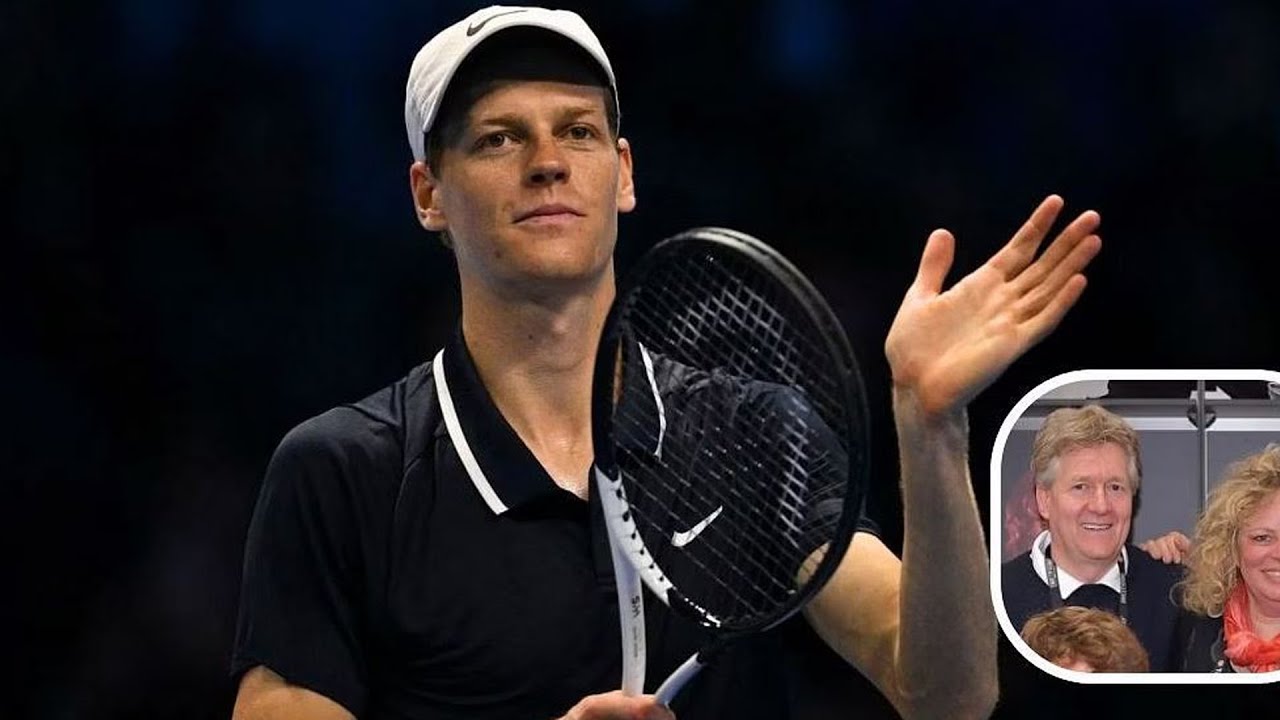 PICTURE: Jannik Sinner’s father Hanspeter and brother Marc make rare ...