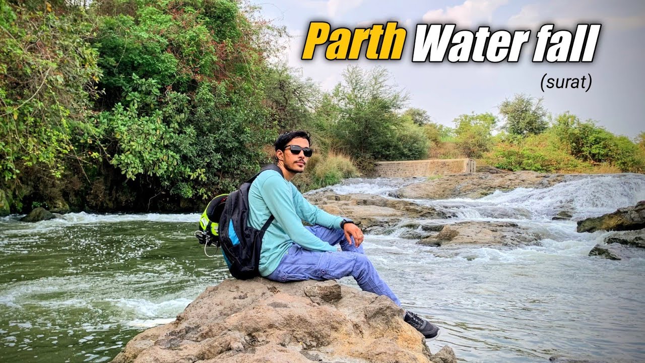Parth Waterfall kamrej surat | parth waterfall review | gj biker - YouTube