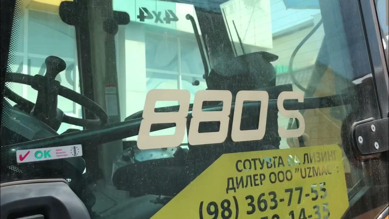 Обзор Экскаватор-Пагрузчик Cukurova 880S Turbo - YouTube