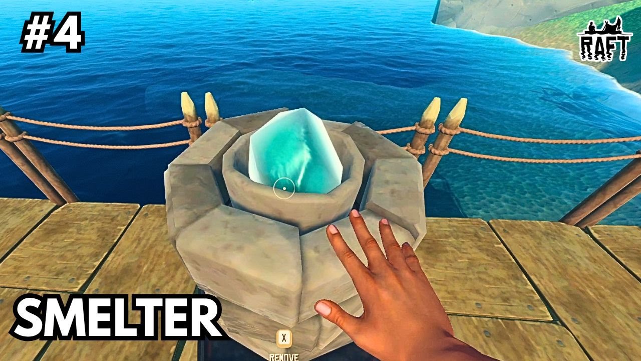 AKHIRNYA PUNYA SMELTER !! - Raft Indonesia Eps 4 - YouTube