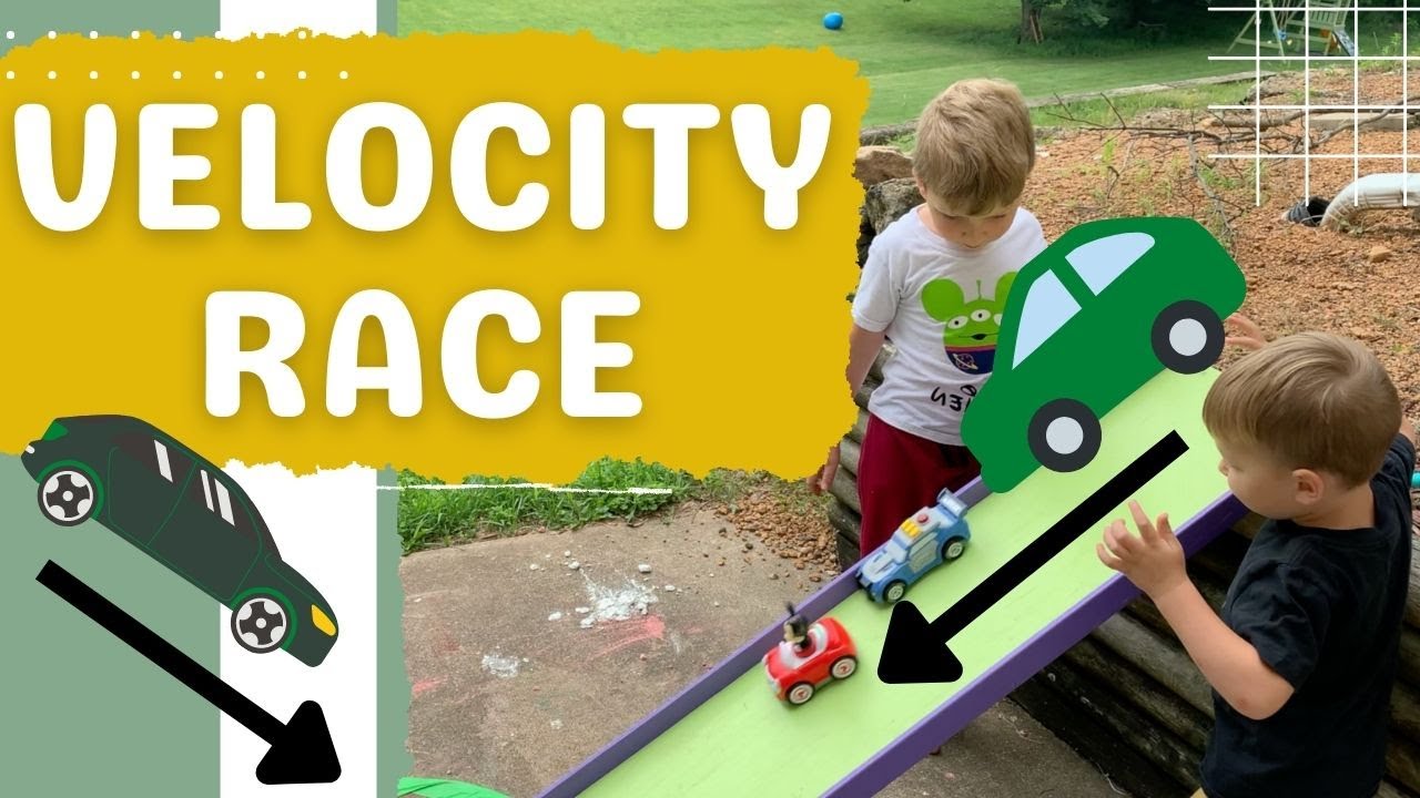 VELOCITY RACE: Outdoor Learning STEM Lesson - YouTube