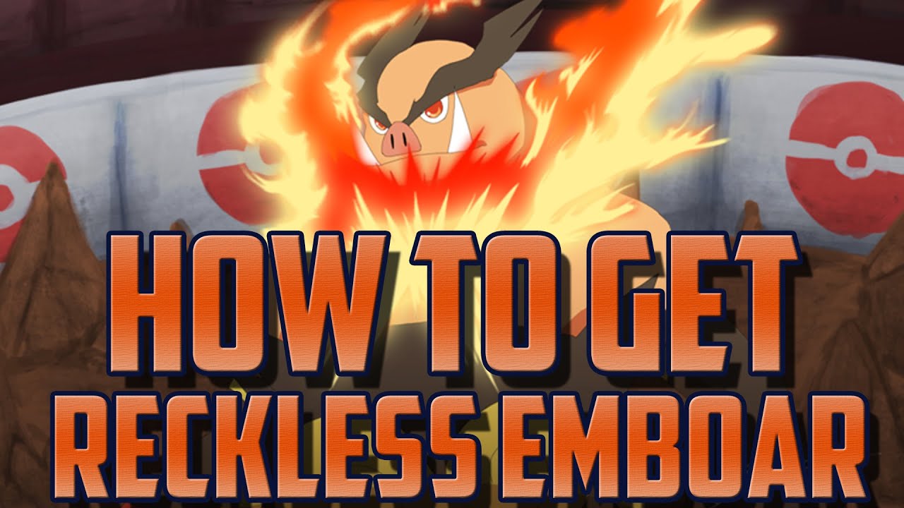 How to Get RECKLESS EMBOAR! Mystery Gift Pokemon ORAS Reckless Emboar ...