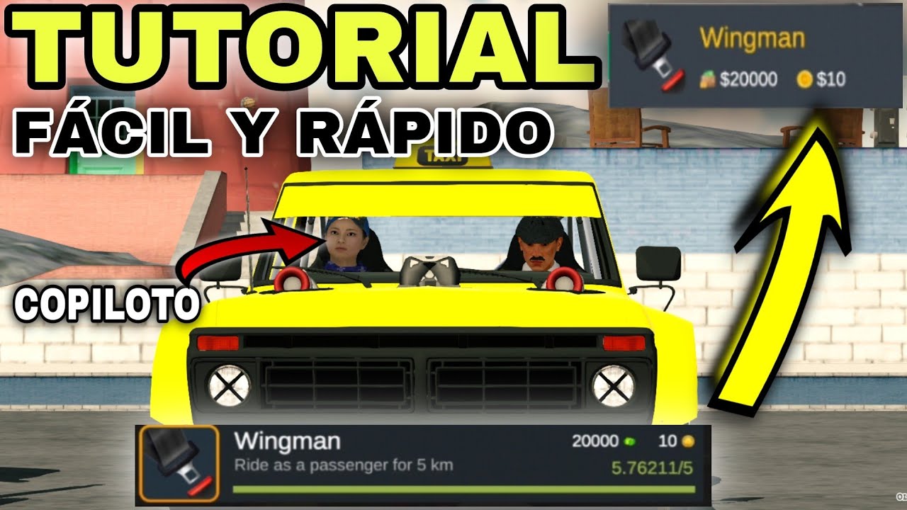 MISIÓN Wingman FÁCIL Y RÁPIDO EN CAR PARKING MULTIPLAYER - YouTube