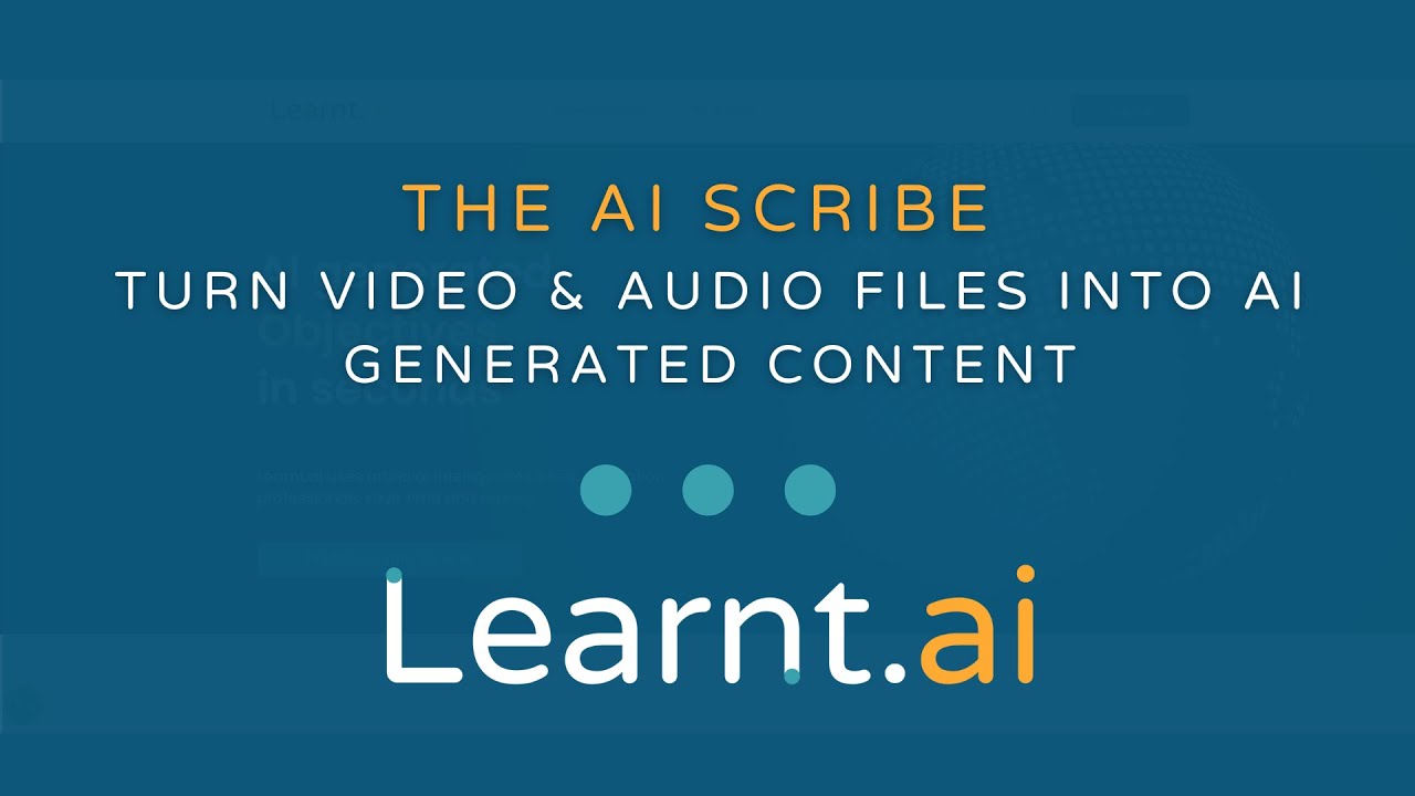 The Scribe | Convert Video or Audio into useful AI content - YouTube