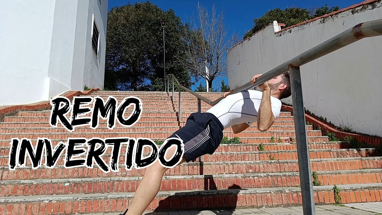 Remo invertido - Ejercicio sin material - YouTube