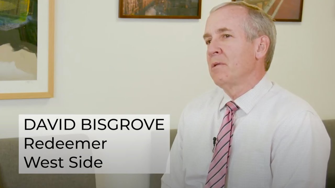 Ps. David Bisgrove on Faith & Work in New York City - YouTube