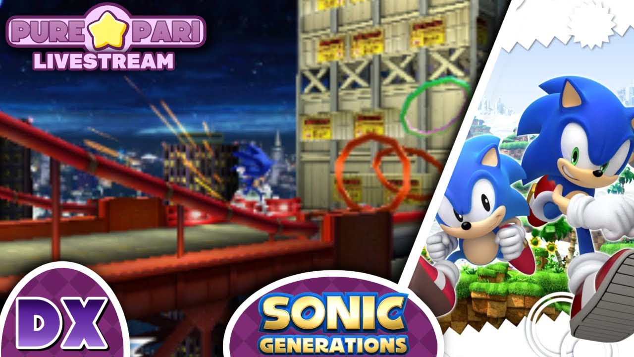 30% of this stream is Radical Highway | Sonic Generations (3DS) - YouTube