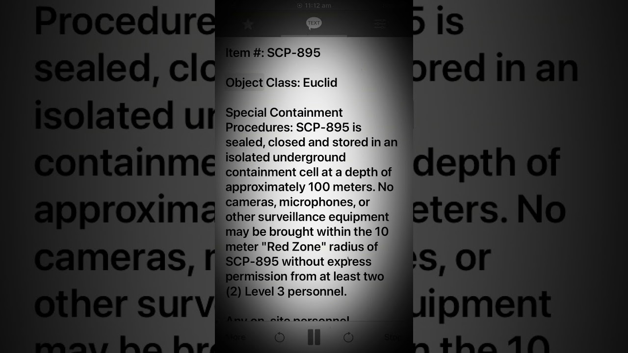 Scp 895 Camera Disruption - YouTube