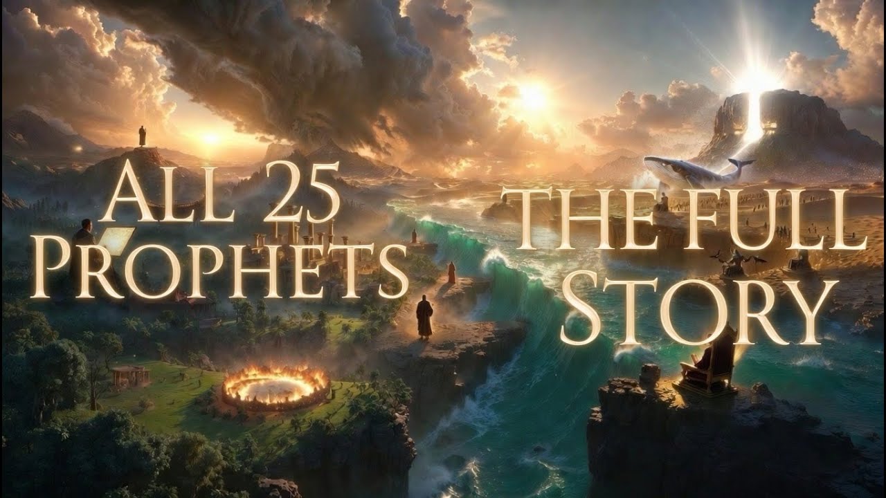 The Full Story of All 25 Prophets of the Quran: From Adam (AS) to ...