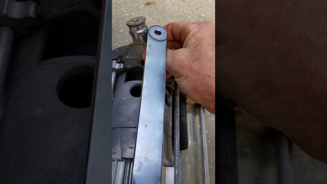 How to repair a brush pro 17, worn handle release - YouTube