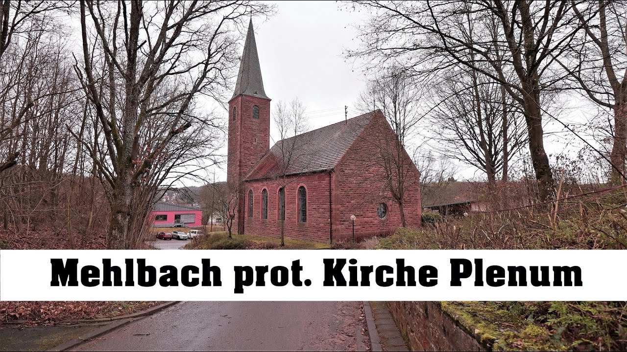 Mehlbach, prot. Kirche, Vollgeläut (Außenaufnahme) - YouTube