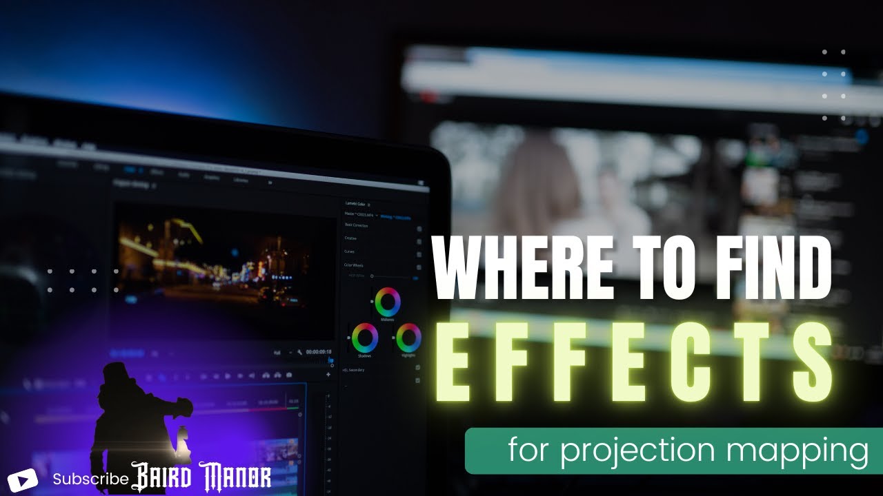 Where to find EFFECTS for Projection Mapping - YouTube