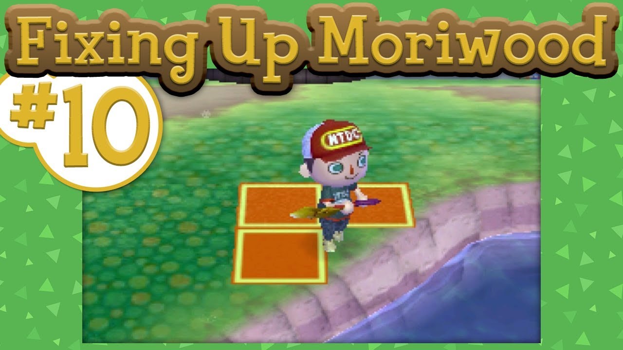 Animal Crossing New Leaf :: Fixing Up Moriwood - # 10 - Plotting Paths ...