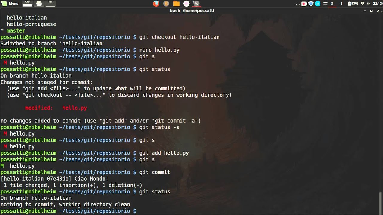 Tutorial de Git - Resolver conflitos - YouTube