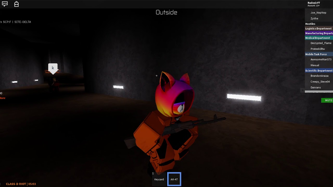 Roblox:Escaping(Again) Site Delta - YouTube