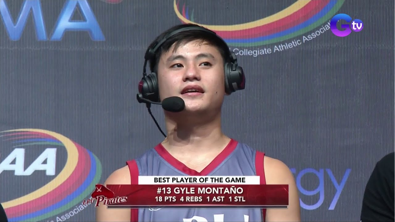 Best Player of the Game - Gyle Montaño vs. Mapua Cardinals | NCAA ...