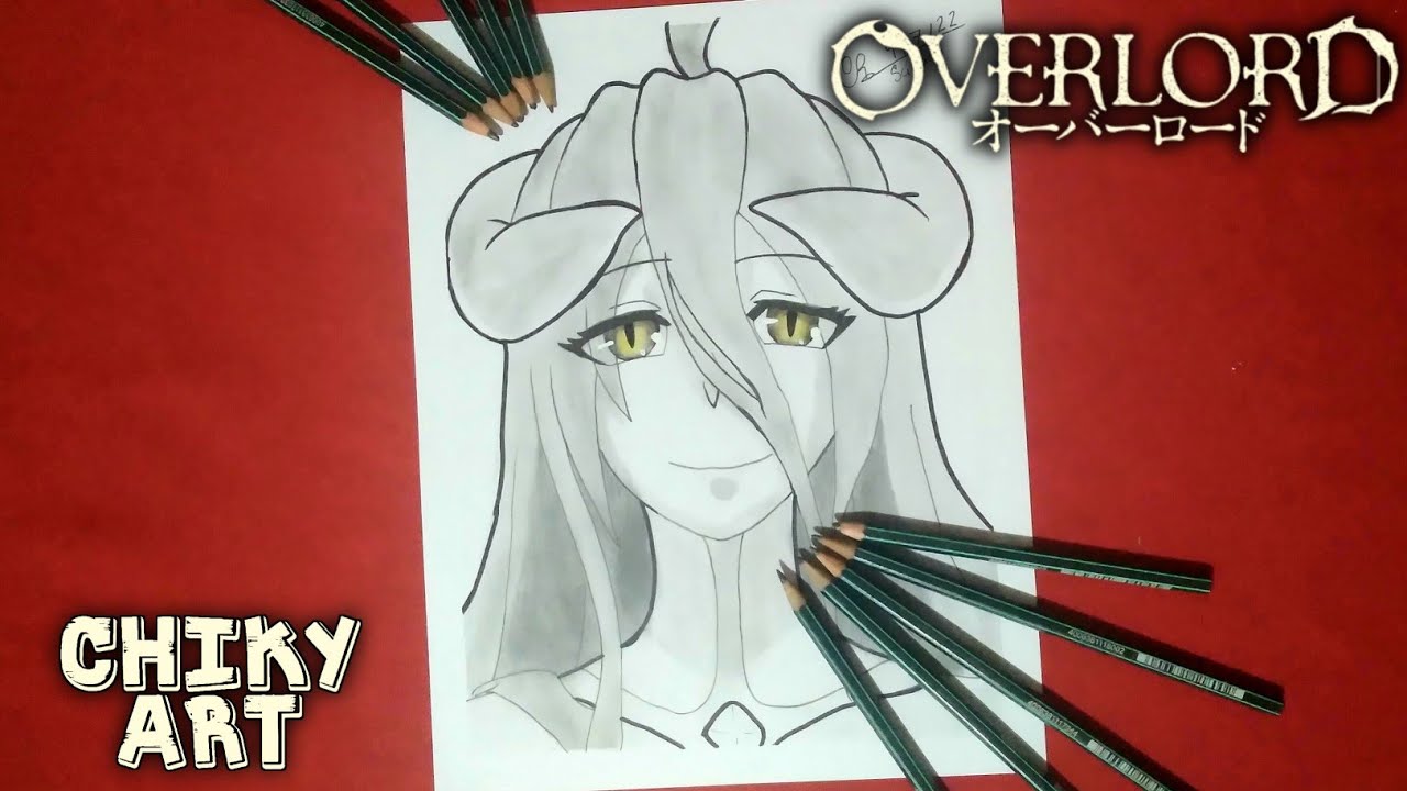 Como dibujar a Albedo // Overlord // 《Chiky Art🎨》 - YouTube
