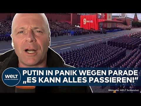 MOSKAU: Panik bei Parade von Putin! Russland zittert! Drohnen der Ukraine erhöhen Druck auf Kreml