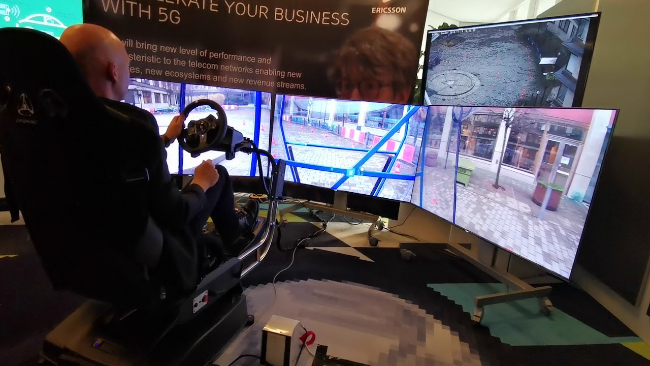 5G remote driving Stockholm - Helmond - YouTube